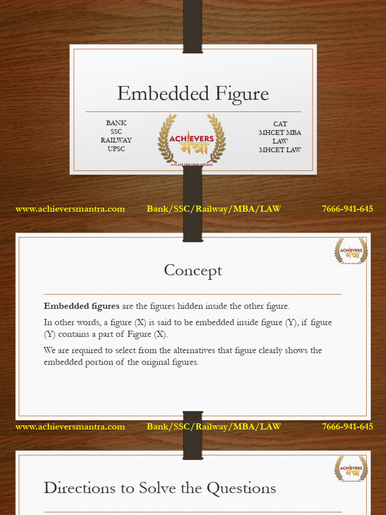 Embedded Figure Class Assignment | PDF | Teaching Methods & Materials