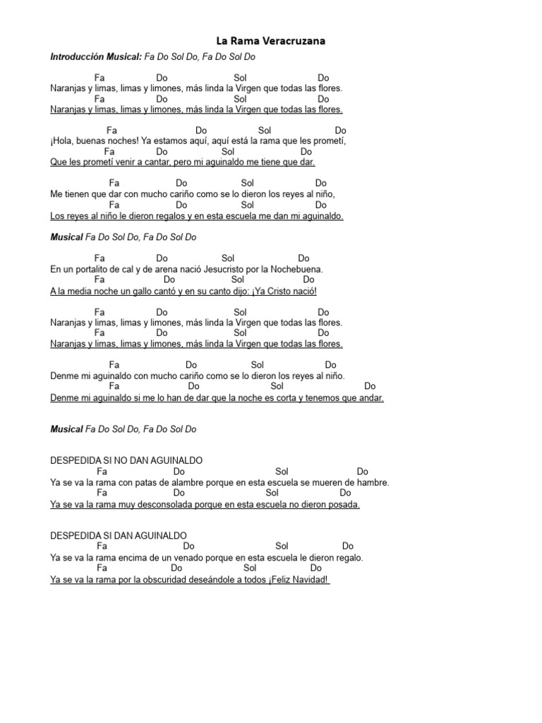 La Rama Veracruzana | PDF | Navidad