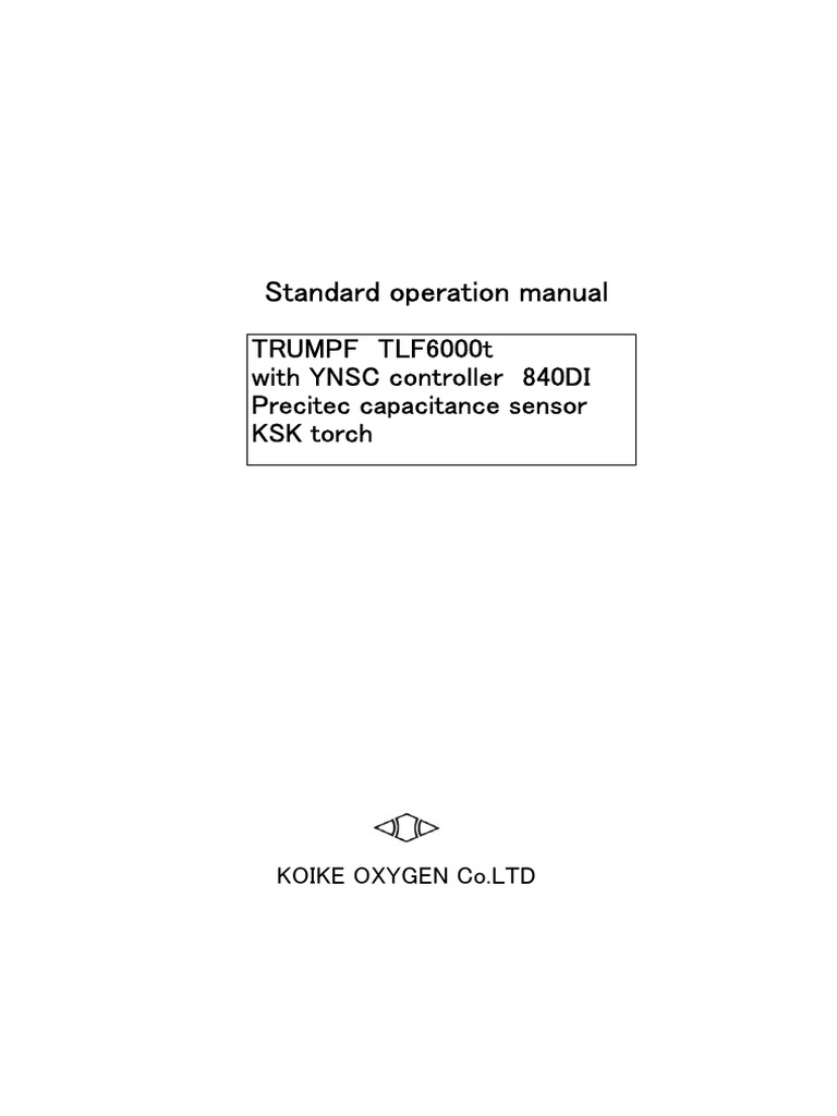 012 Standard Operation | PDF | Equipment | Materials