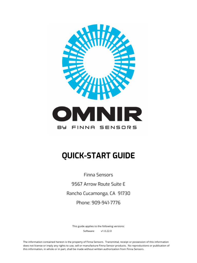 OMNIR Quick Start Guide 255 | PDF | Electrical Connector | Databases
