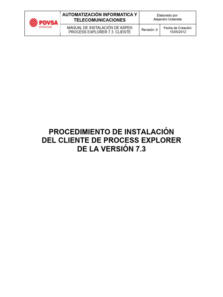 Instalación de Process Explorer7.3 | PDF | .NET Framework | Software