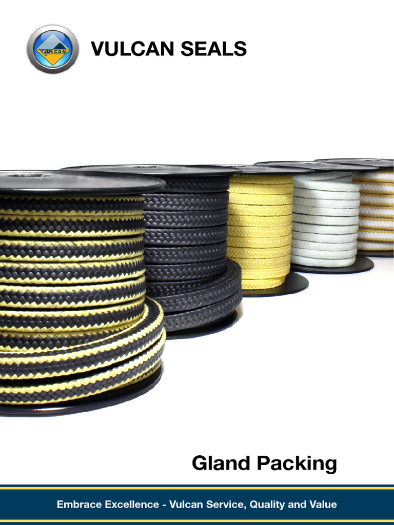 Gland Packing | PDF | Lubricant | Pump