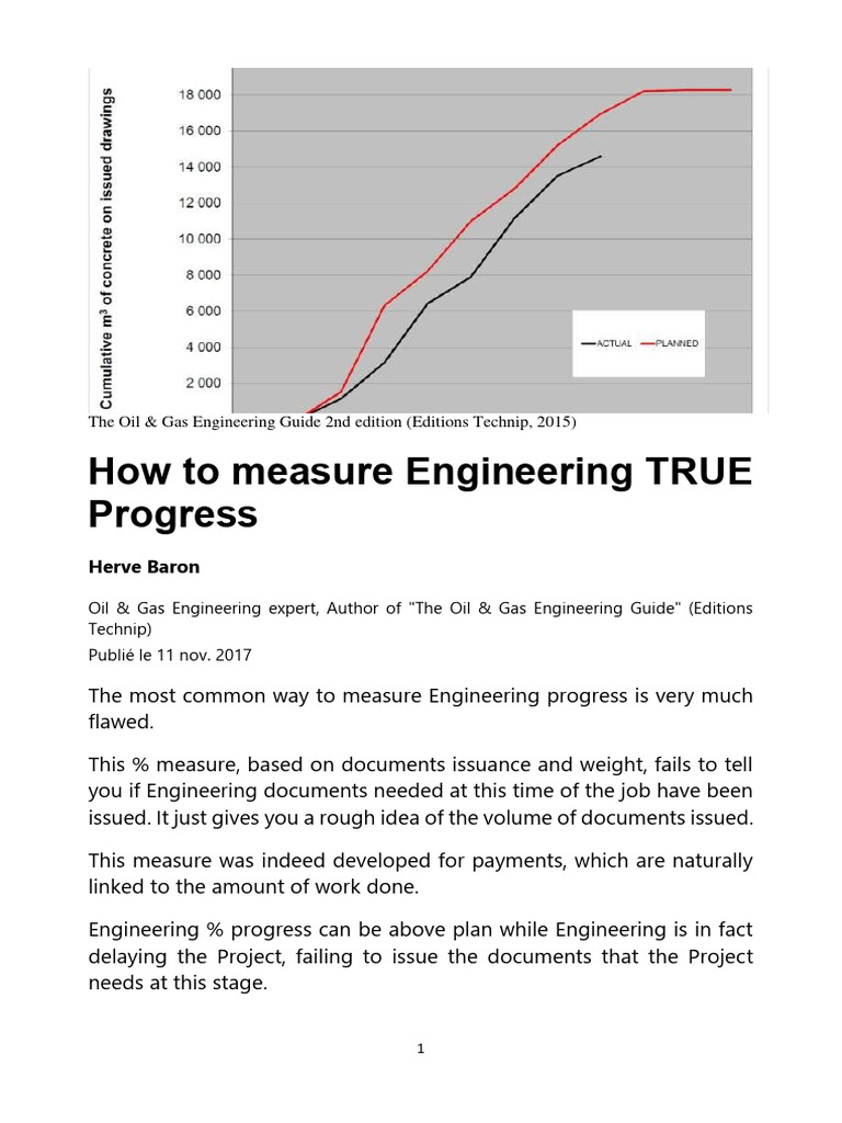 How To Measure Engineering TRUE Progress | PDF