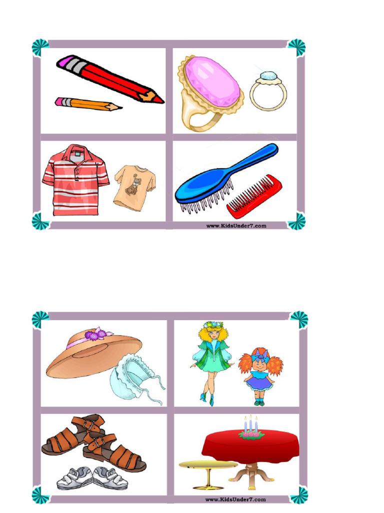 Autismo - (Fichas Figuras Grande e Pequeno) | PDF