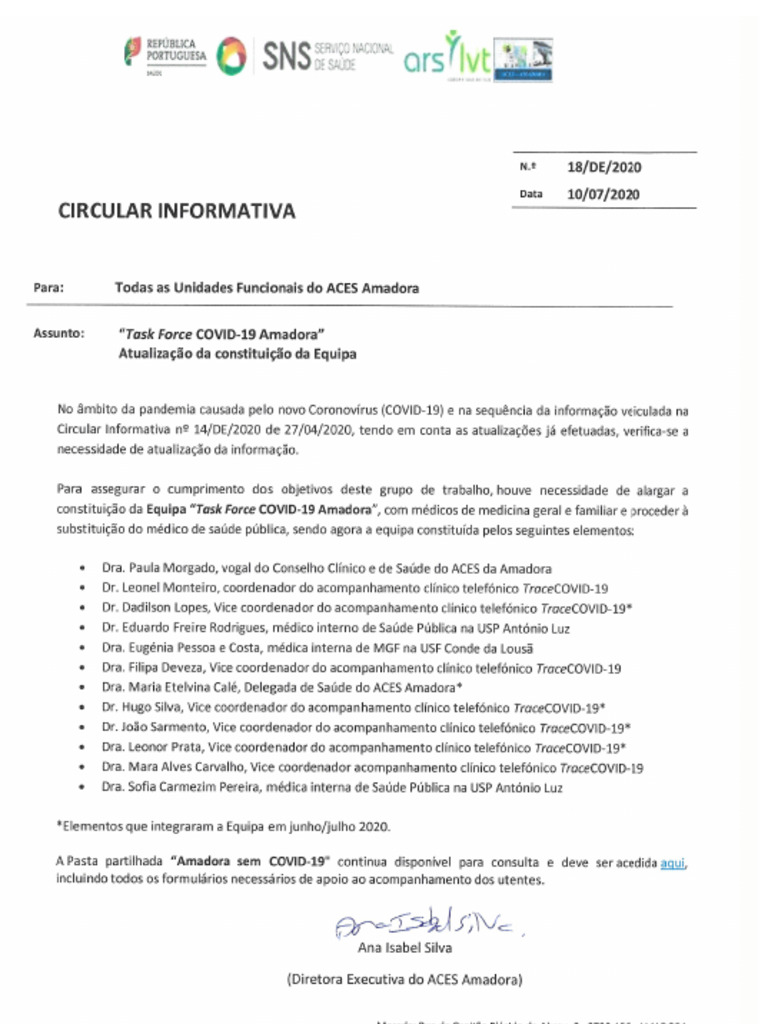 Circular Informativa 18 - DE - 2020 | PDF