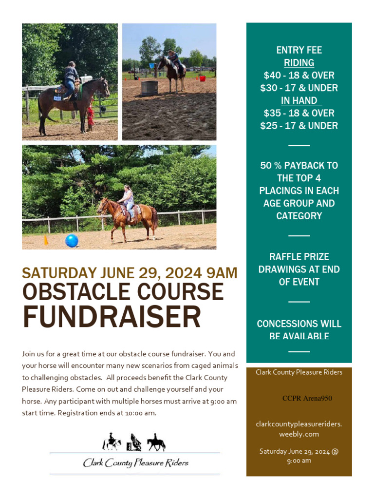 obstacle course flyer 2024 | PDF