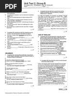 Focus 3 Unit 3 Test Worksheet 3 | PDF | English As A Second Or Foreign ...