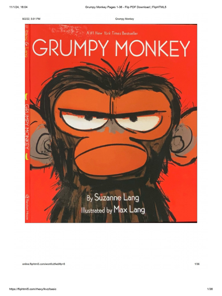 Grumpy Monkey Pages 1-36 - Flip PDF Download - FlipHTML5 | PDF