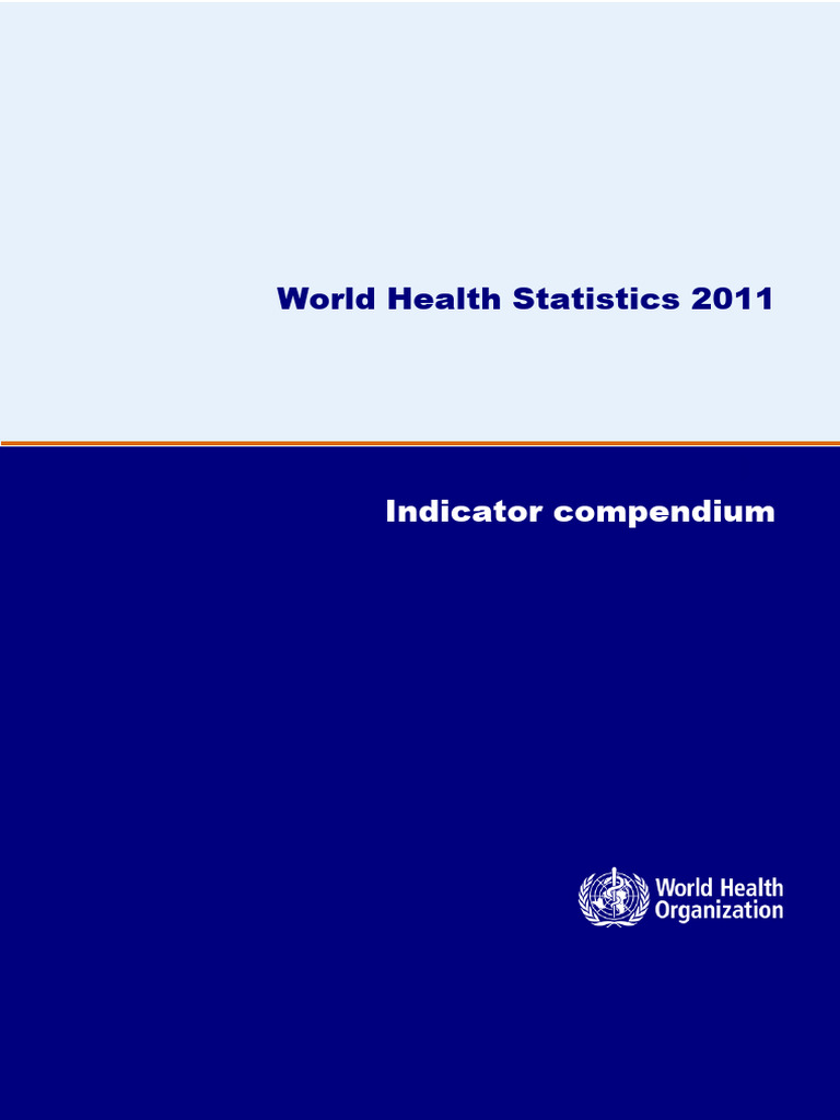 WHO Health Indicators | PDF | World Health Organization | Management Of ...