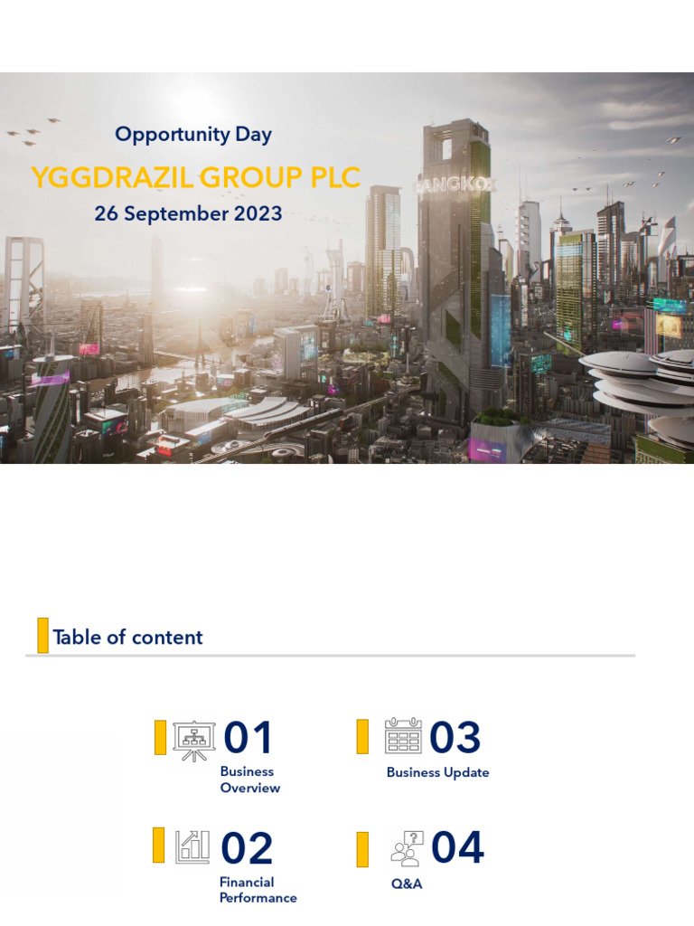 Oppday 20230926 0807 Q2 - 2023 YGG | PDF | Lego | You Tube