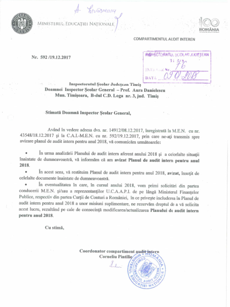 202006301558-Plan de Audit Intern | PDF