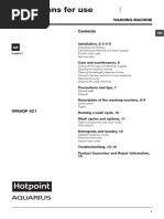 Washing Machine Manual PDF | PDF