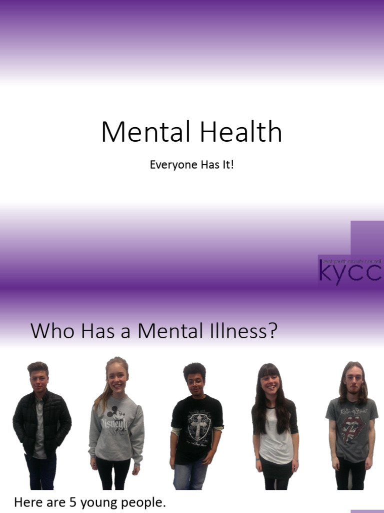 Mental Health Lesson Presentation | PDF | Mental Disorder | Obsessive–Compulsive Disorder