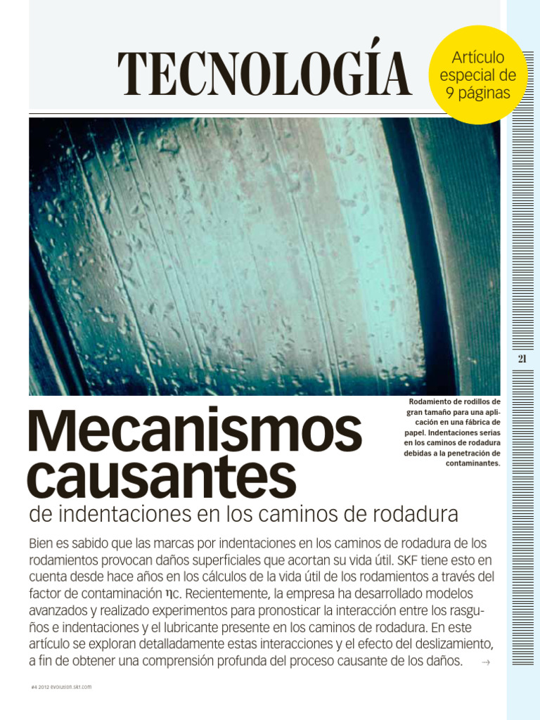 Interacción de Indentaciones y Lubricante | PDF | Ciencia de los ...