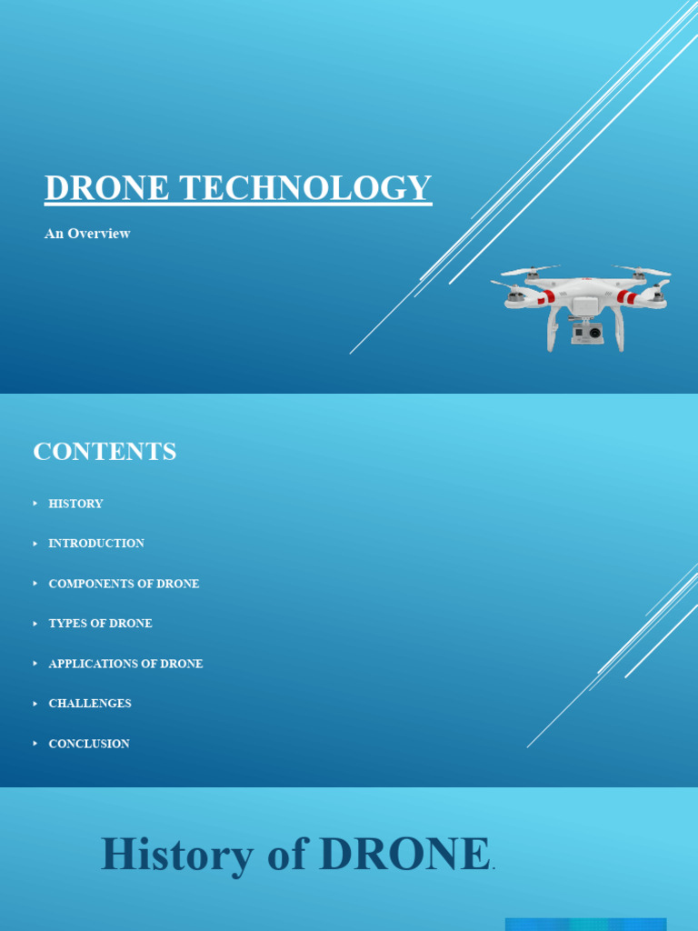 Drone Technology | PDF