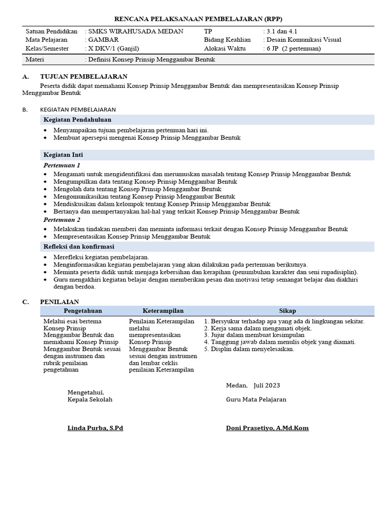 1 Modul Kelas X DKV | PDF