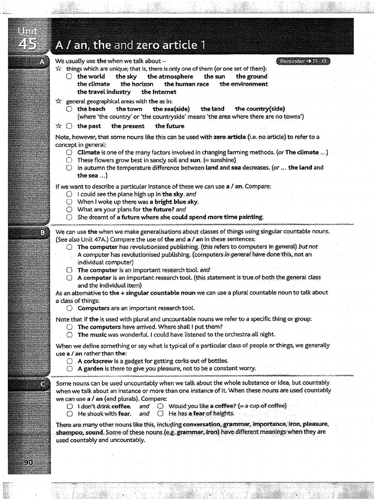 English II - Grammar - Material Del Primer Trimestre | PDF