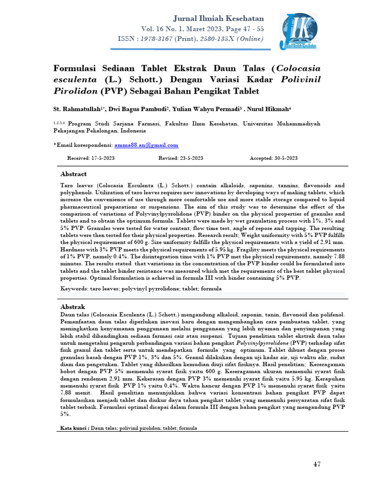 1429-Article Text-3423-1-10-20230606 | Download Free PDF | Tablet ...