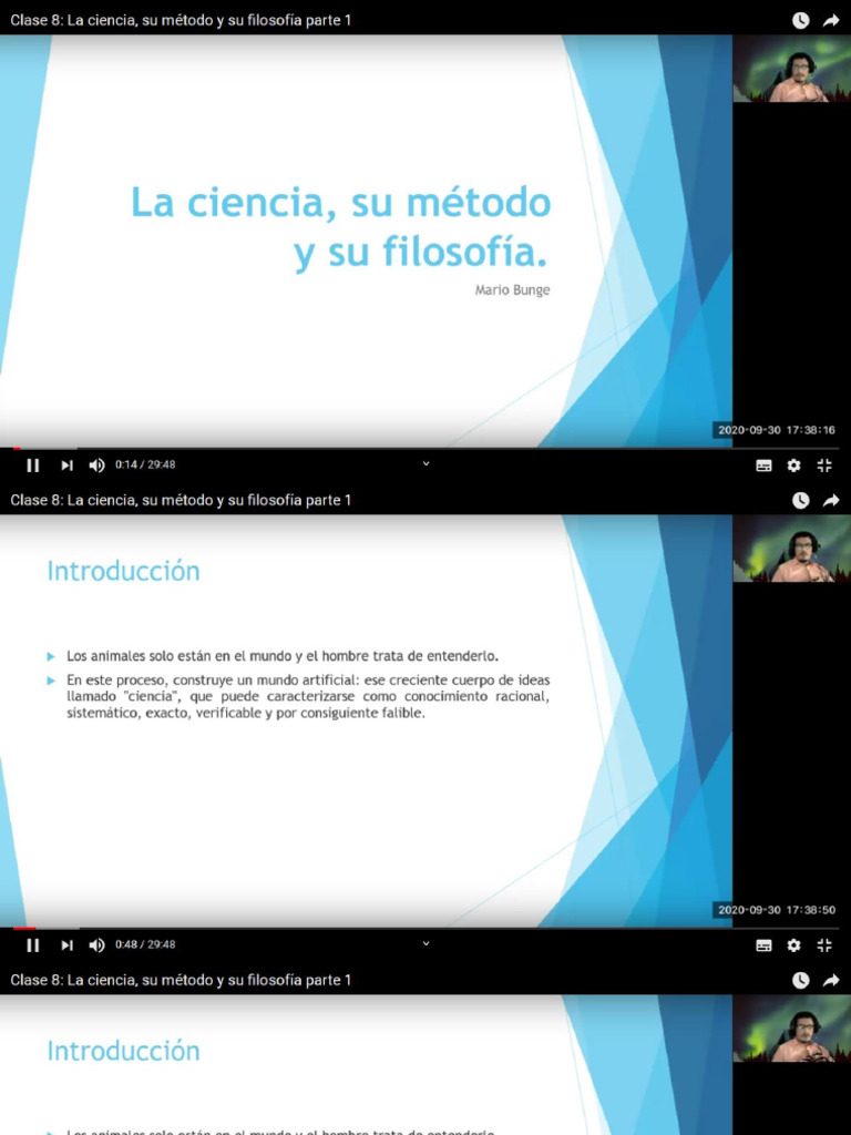 Clase 8 La Ciencia, Su Método y Su Filosofía Parte 1 | PDF