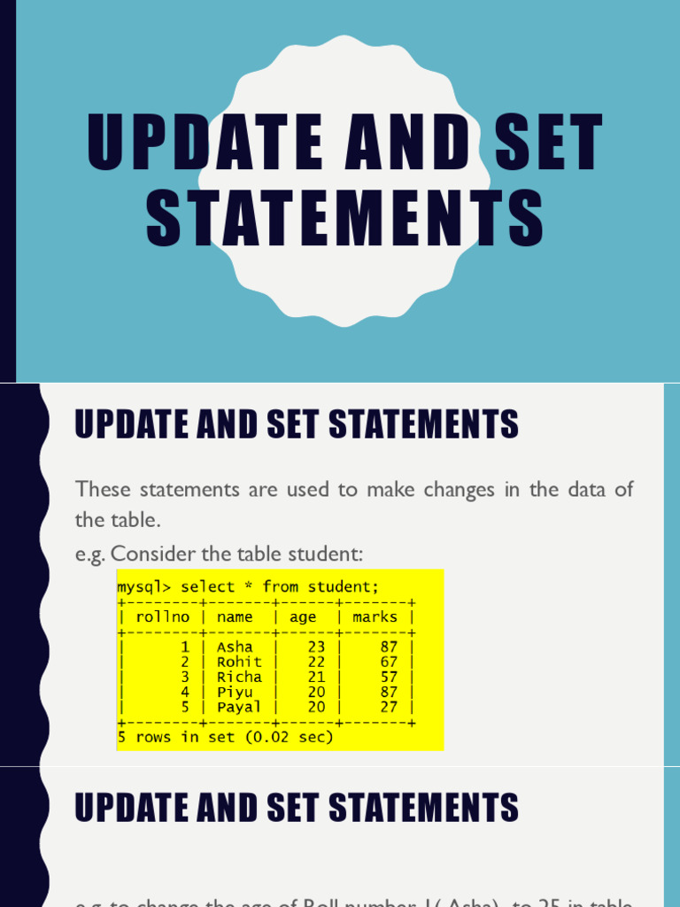 Csa 4 | PDF | Table (Database) | Databases