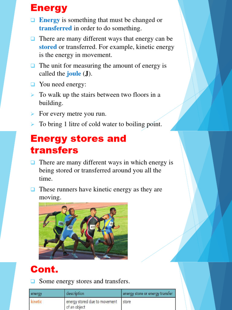 Energy Transferred | PDF | Potential Energy | Kinetic Energy