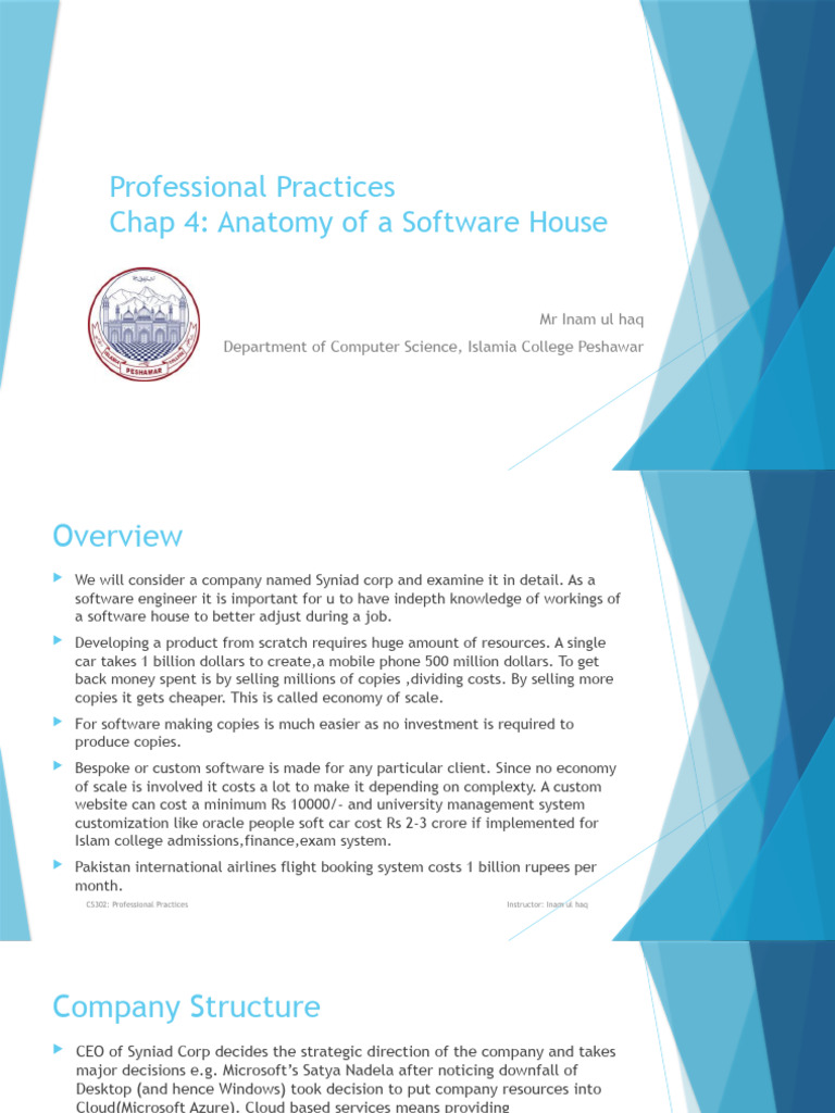 Anatomy of A Software House 1 | PDF | Employment | Salary