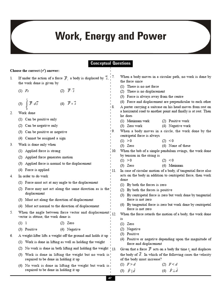 QB Wpe | PDF | Kinetic Energy | Force