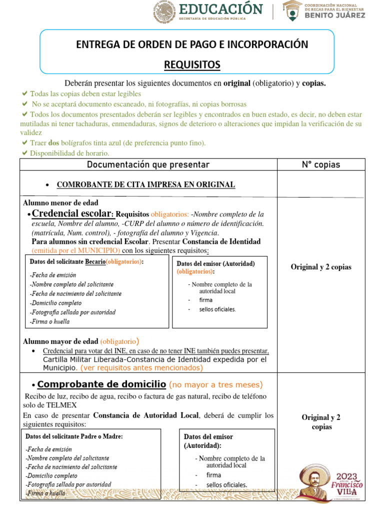 REQUISITOS ODP | PDF | Gobierno y personalidad | Gobierno