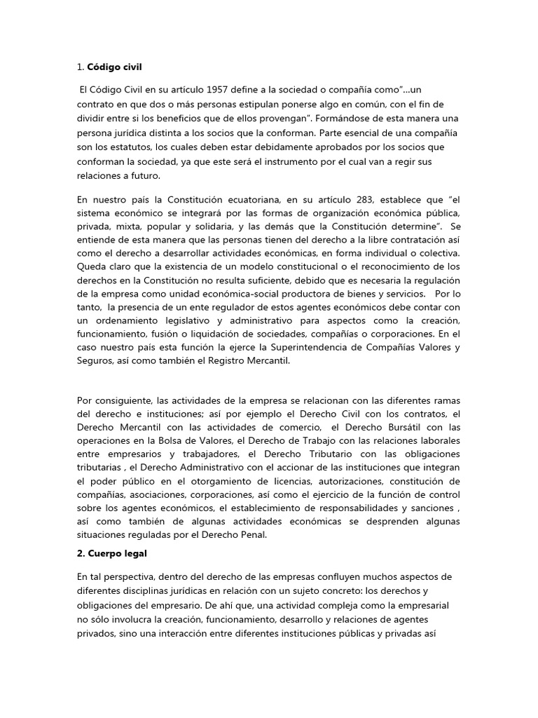 Base Legal | PDF | Economias | Business