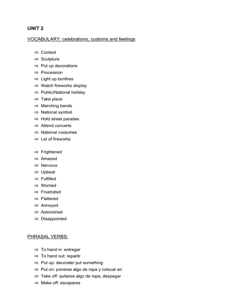 Unit 2 | PDF | Language Mechanics | Grammar