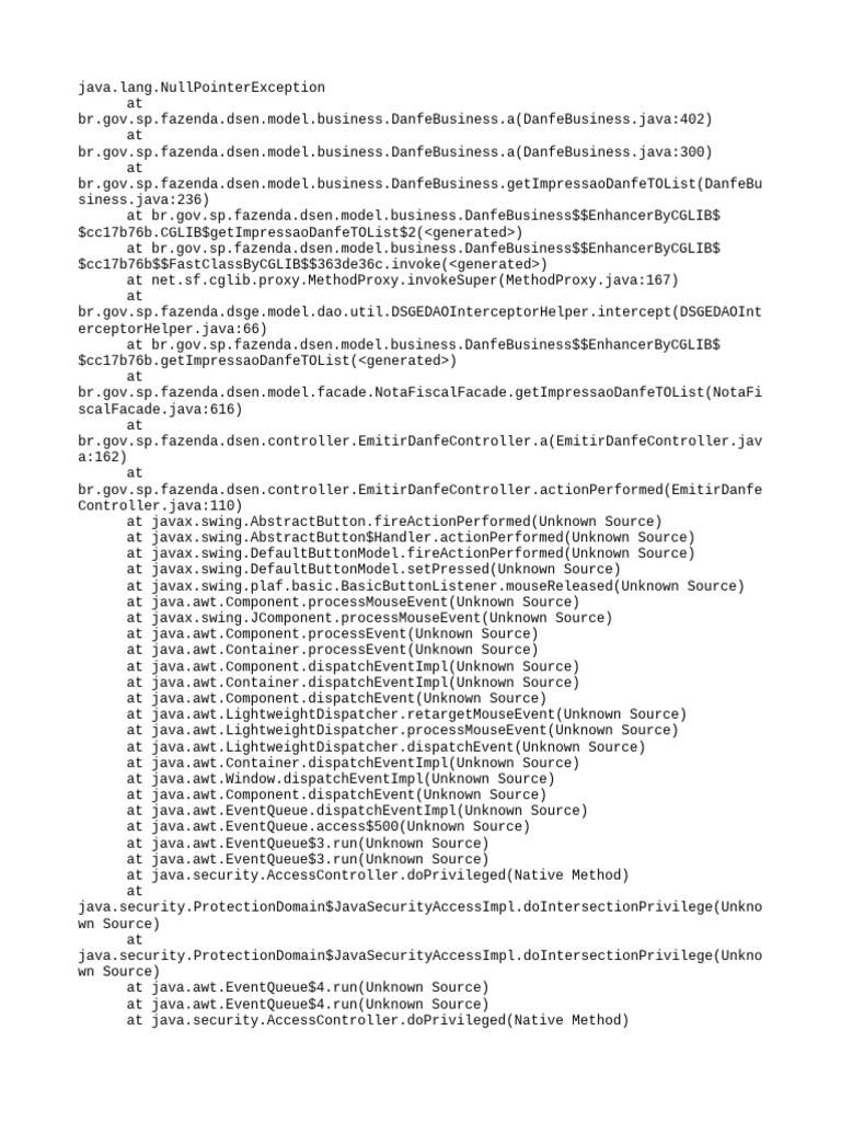 erro | PDF | Java Platform | Object Oriented Programming