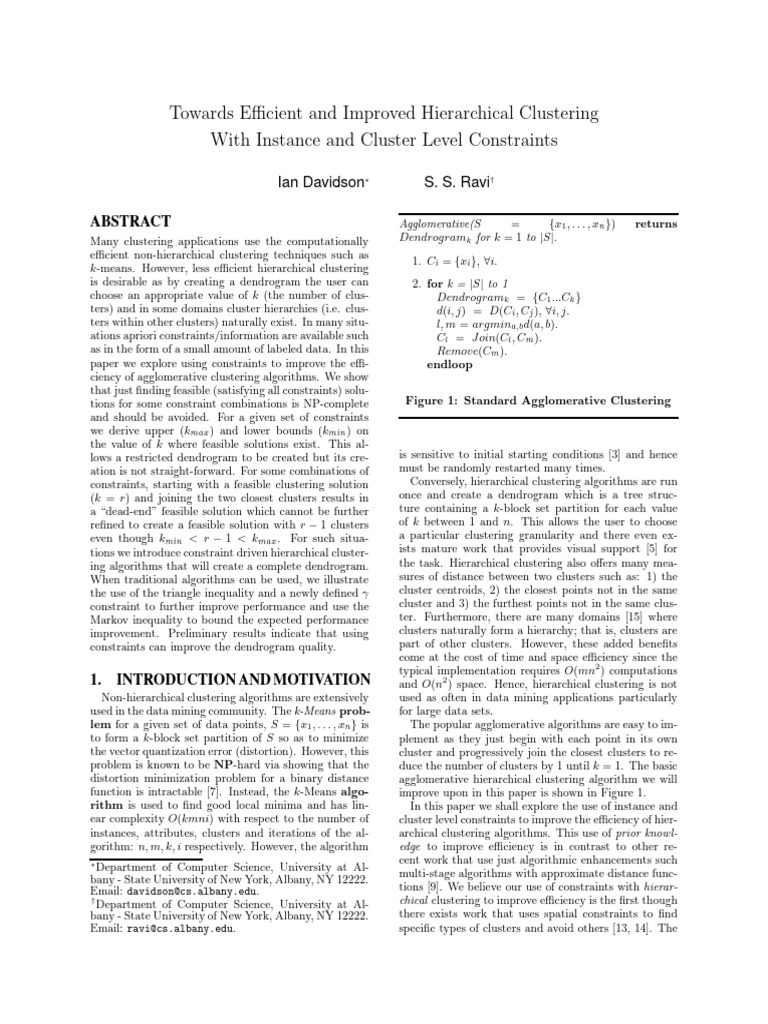 Towards Efficient And Improved Hierarchical Clustering With Instance