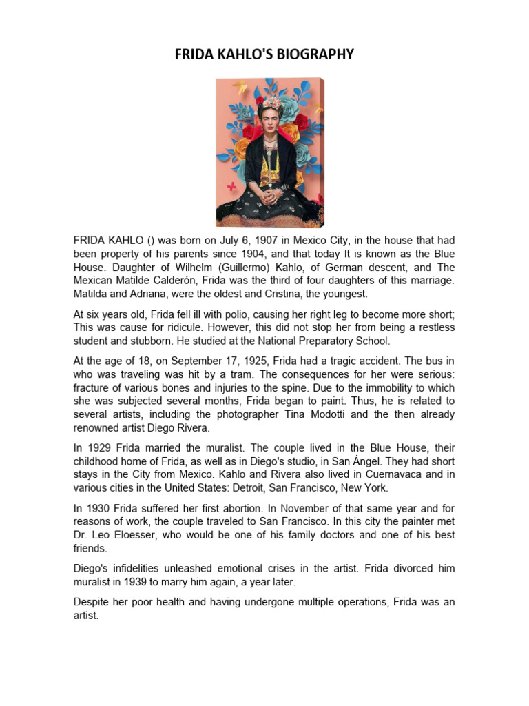 Frida Kahlo | PDF