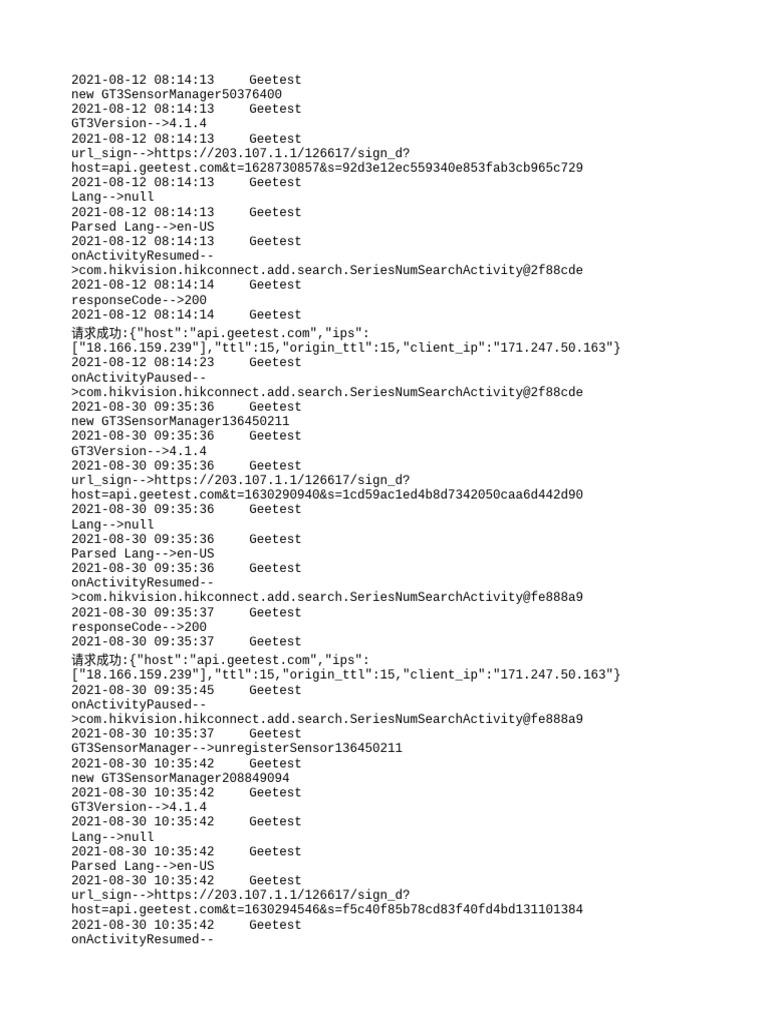 Sensebot Log | PDF | Internet Standards | Internet Protocols