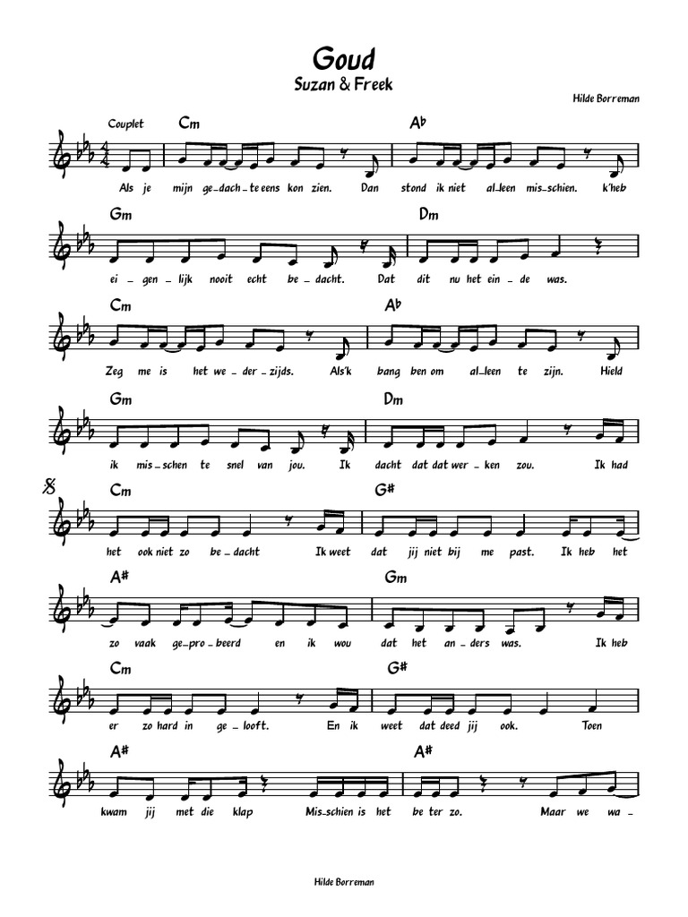 Goud - Suzan en Freek | PDF