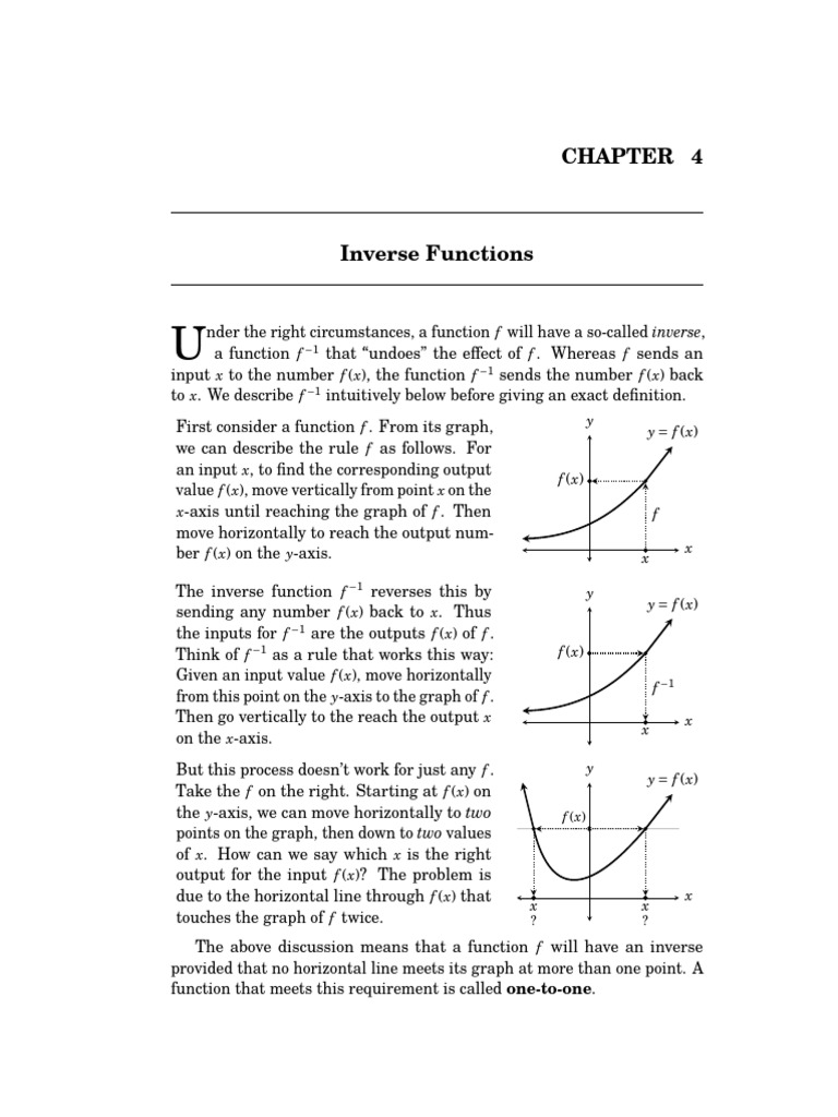 Chapter 4 | PDF | Function (Mathematics) | Analysis