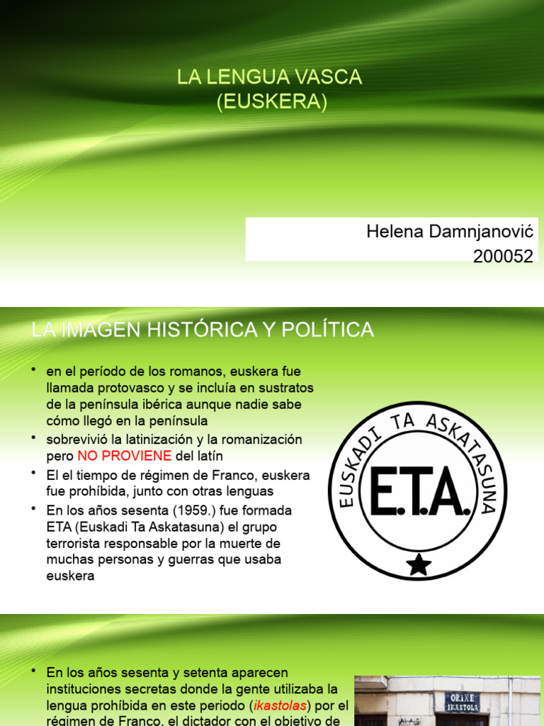 4 Euskera | PDF