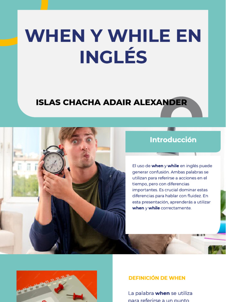 Presentación When y While | PDF