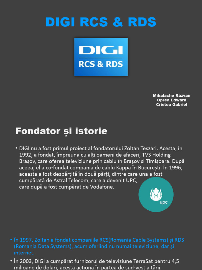 Digi RCS & RDS | PDF