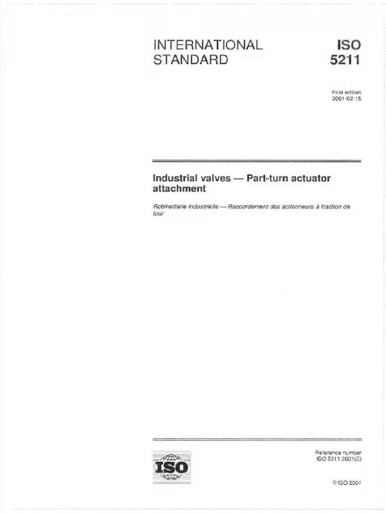 PDF Iso 5211 2001 - Compress | PDF