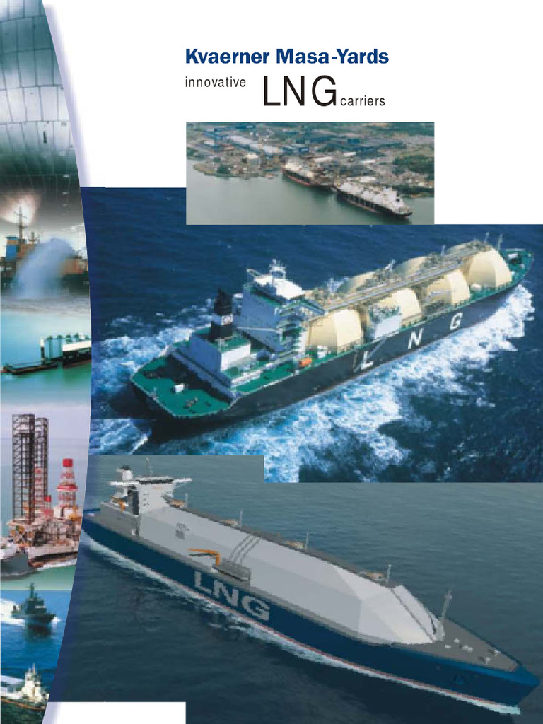 Kvaerner Masa-Yards. LNG Carriers | PDF | Liquefied Natural Gas ...