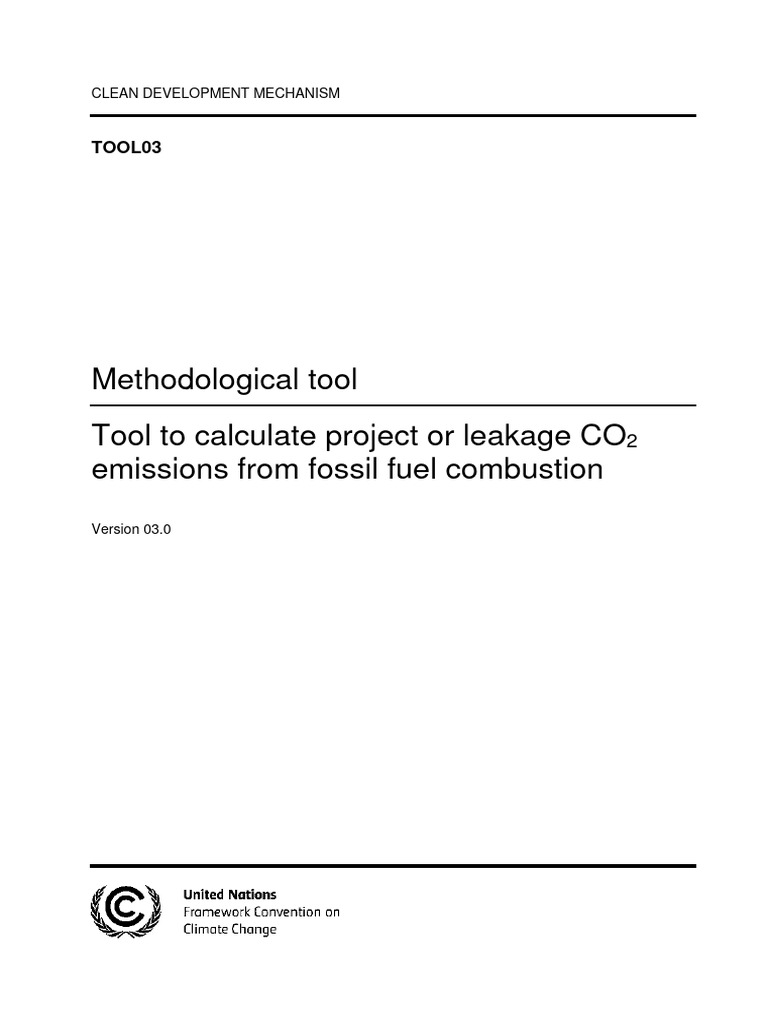 CO2 Emission Calculation Tool for Fossil Fuels | PDF | Calibration ...
