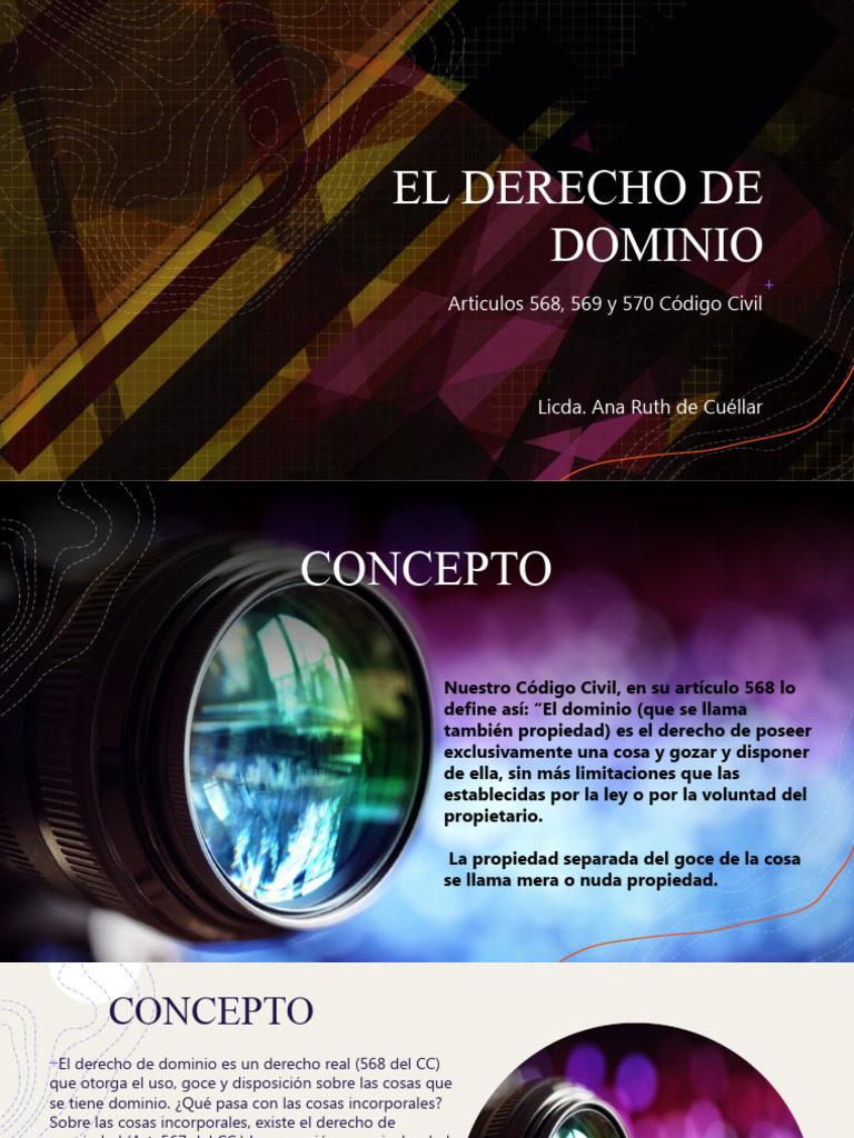 Derecho Real de Dominio-1 | PDF | Propiedad | Condominio