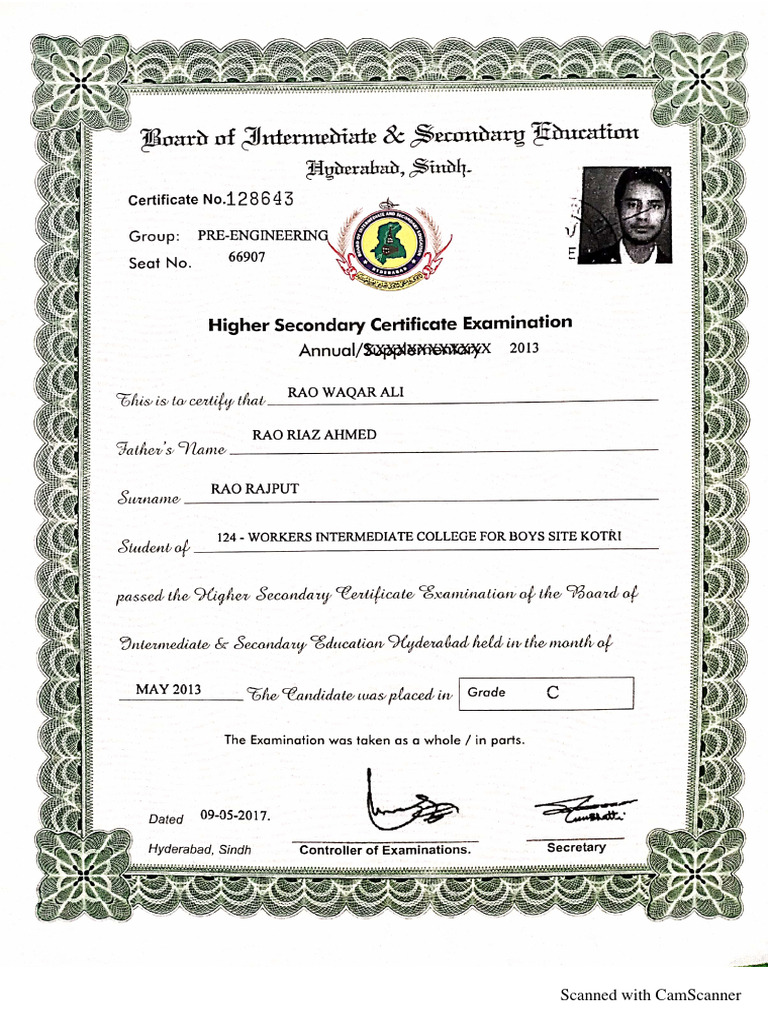 Enter Pass Certificate | PDF