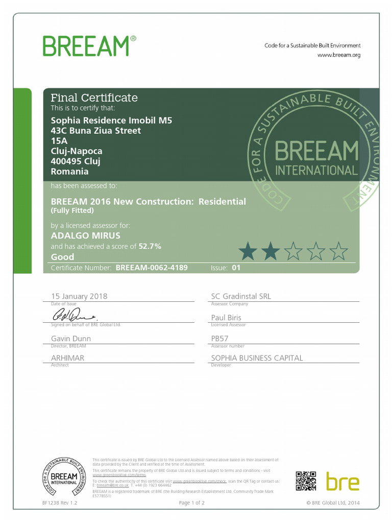 Breeam M5 | PDF