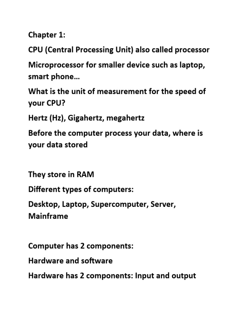 Midterm Review | PDF