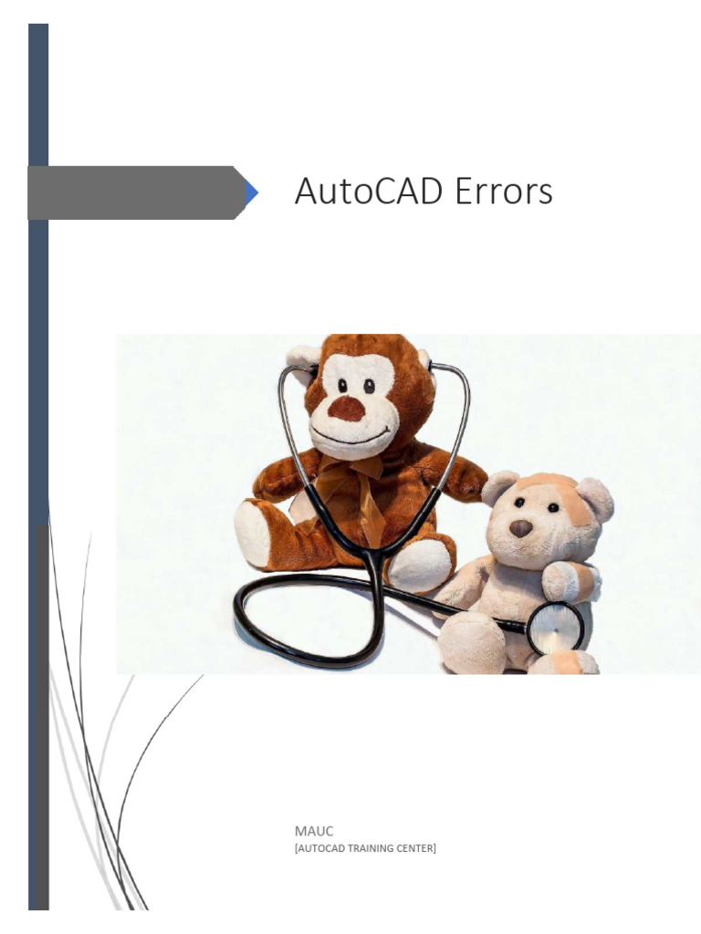 Autocad Errors Pdf