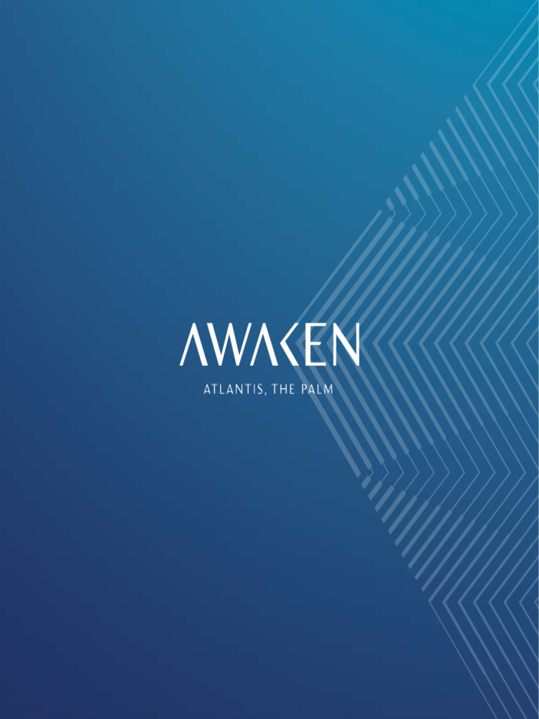 Awaken Menu Atlantis The Palm, 2023 | PDF | Massage | Physical Fitness
