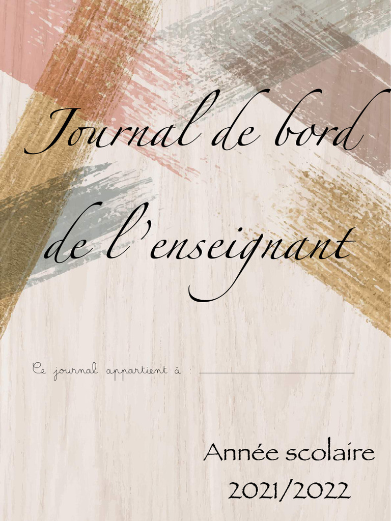 Journal de Bord - 1 | PDF