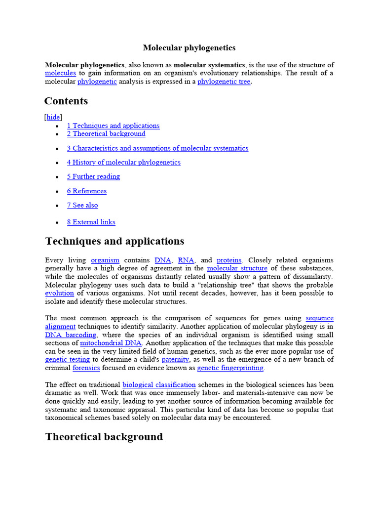 BioInf 5 | PDF | Molecular Phylogenetics | Dna Sequencing